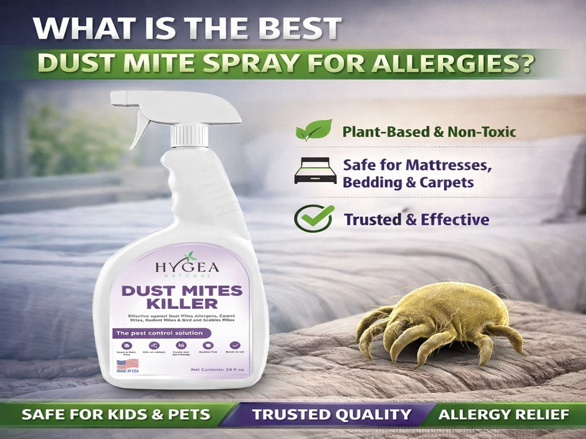 What Is the Best Dust Mite Spray for Allergies? – Hygea Natural