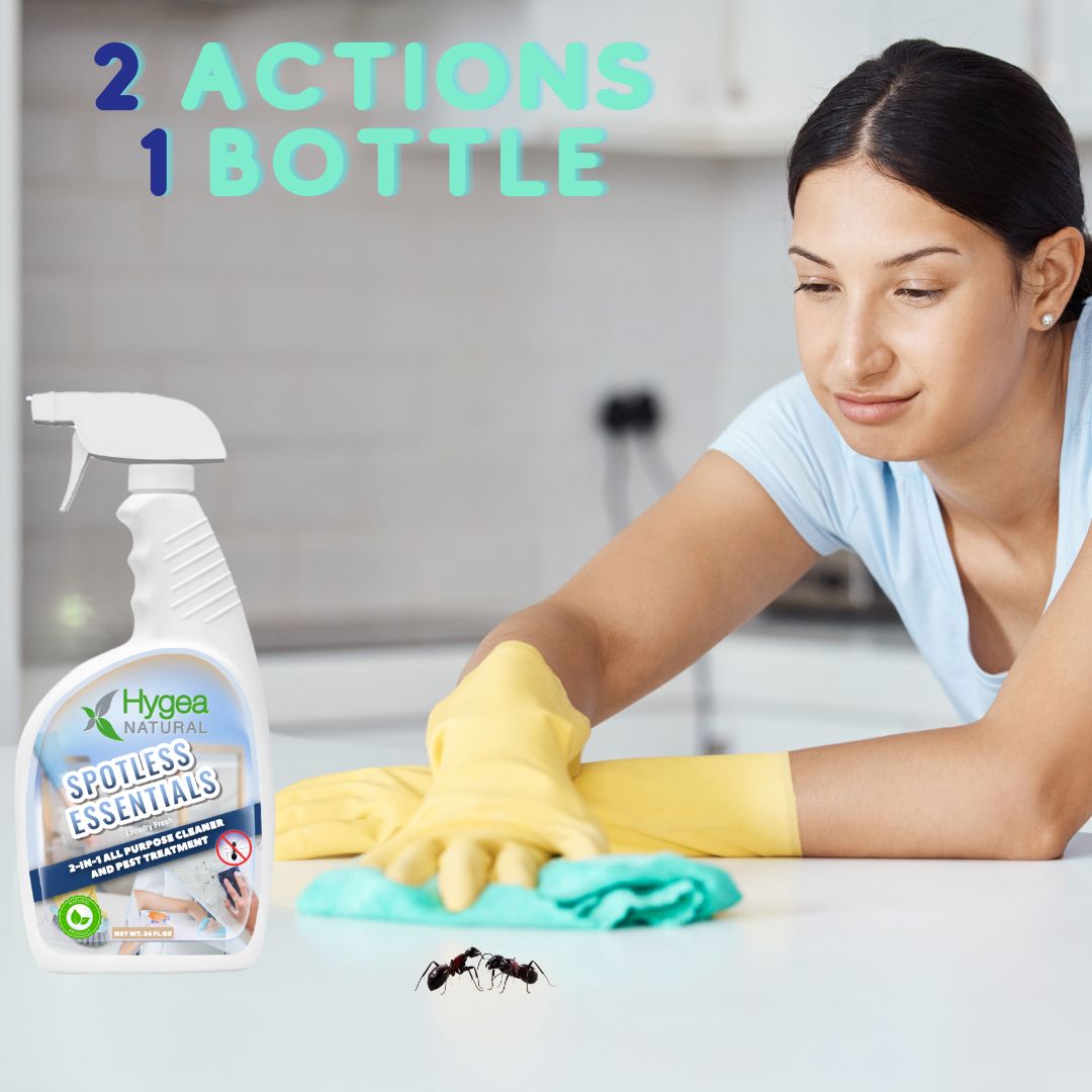 Spotless Essentials 2-in-1 All Purpose Cleaner and Pest Treatment (Rea