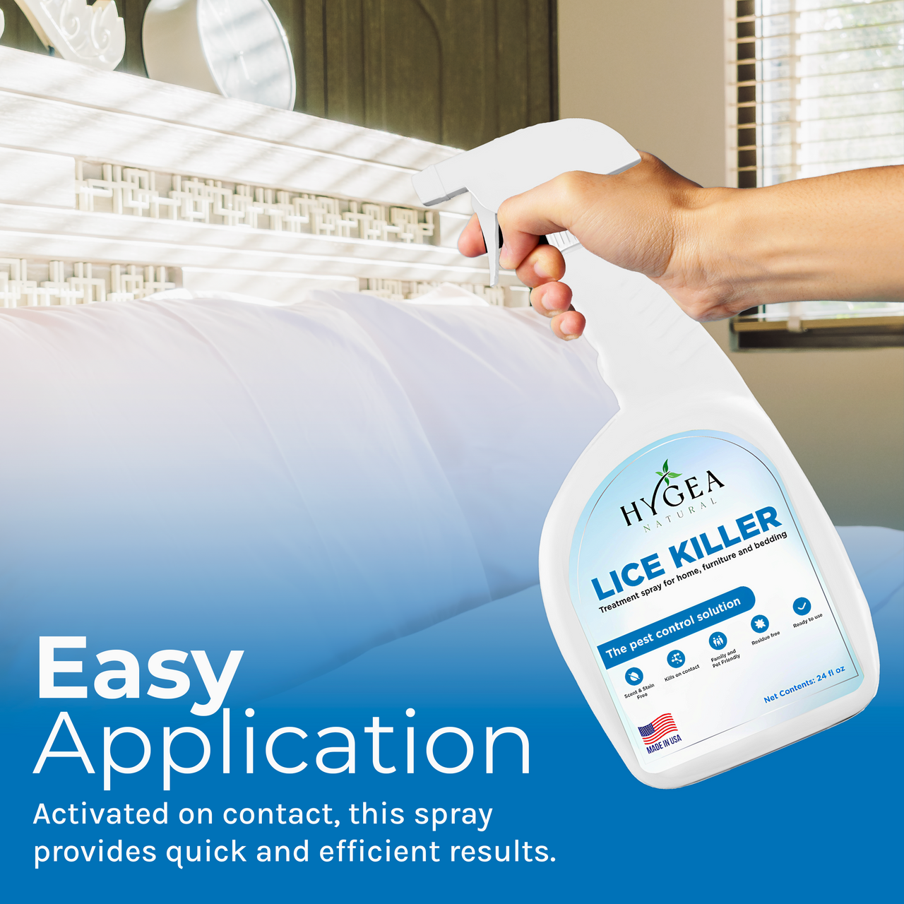 Lice Spray – Best Lice Killing Spray for Home, Furniture & Bedding ...