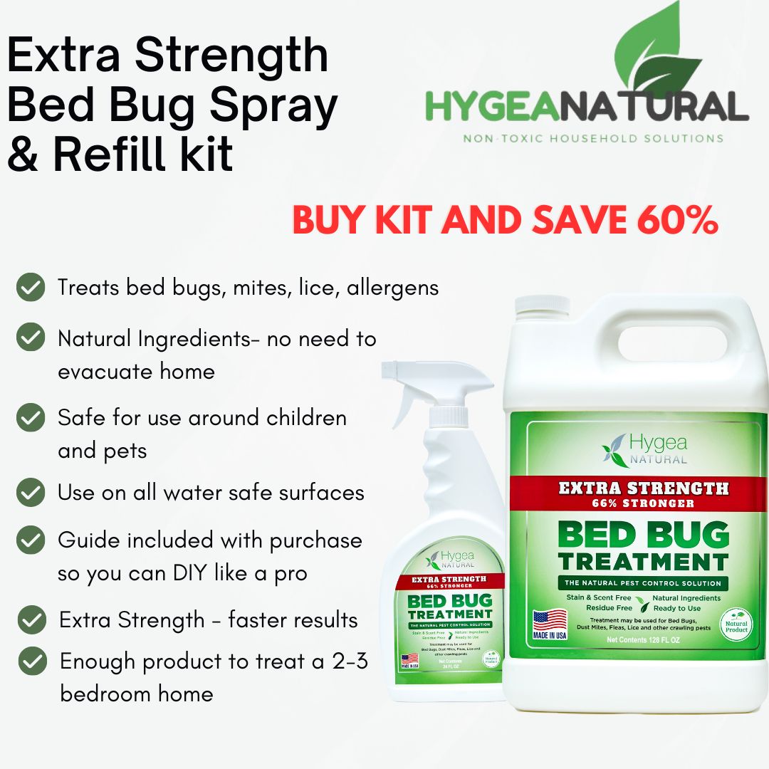 Extra Strength Bed Bug Spray + 1 Gallon Refill