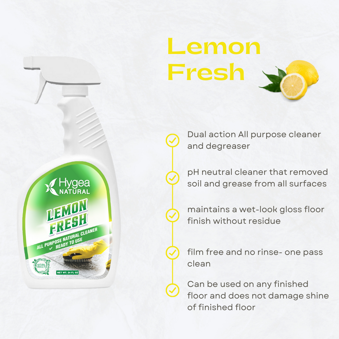 Lemon Fresh Multi-Surface & Floor Cleaning Concentrated Kit