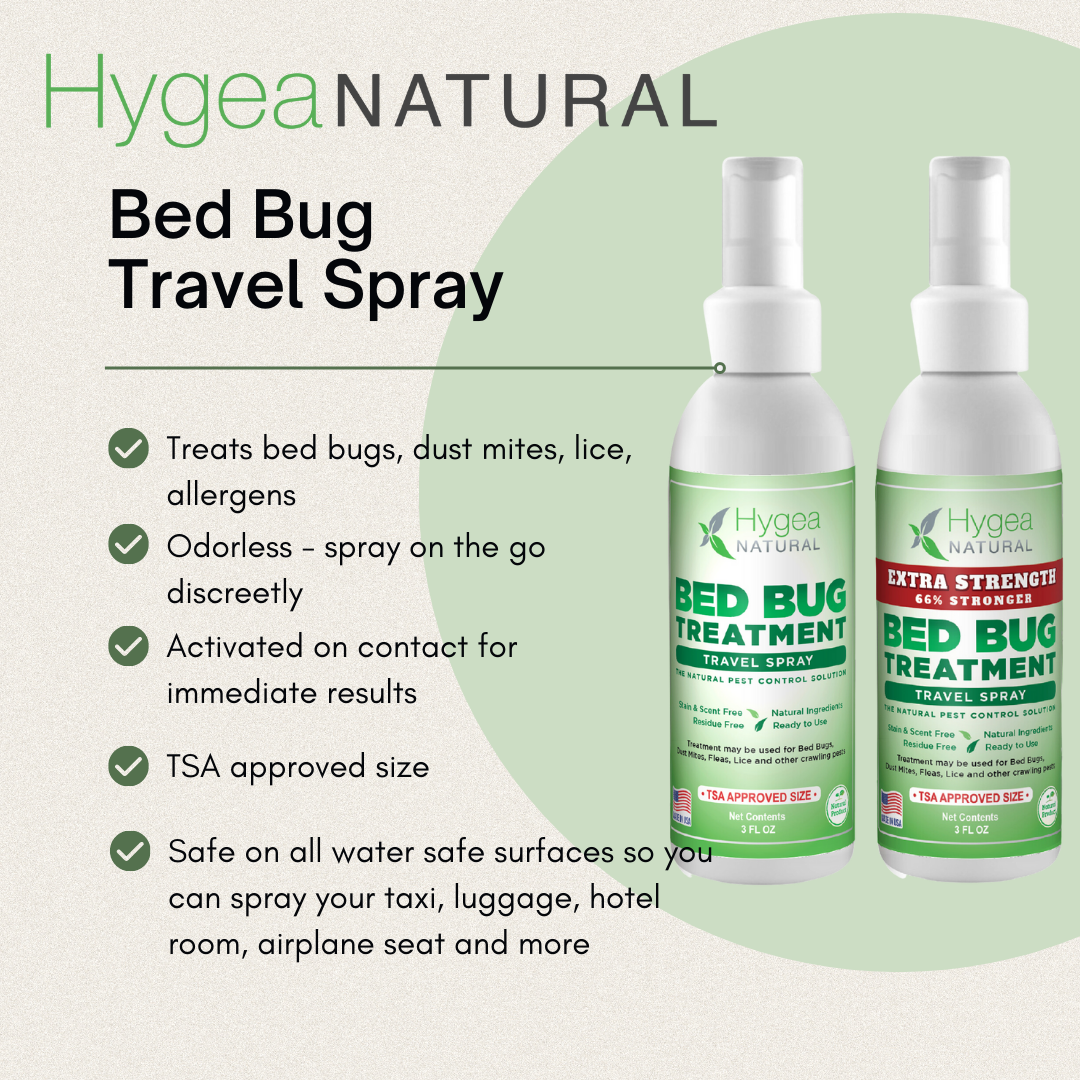 Extra Strength Bed Bug Spray & Travel Spray Kit