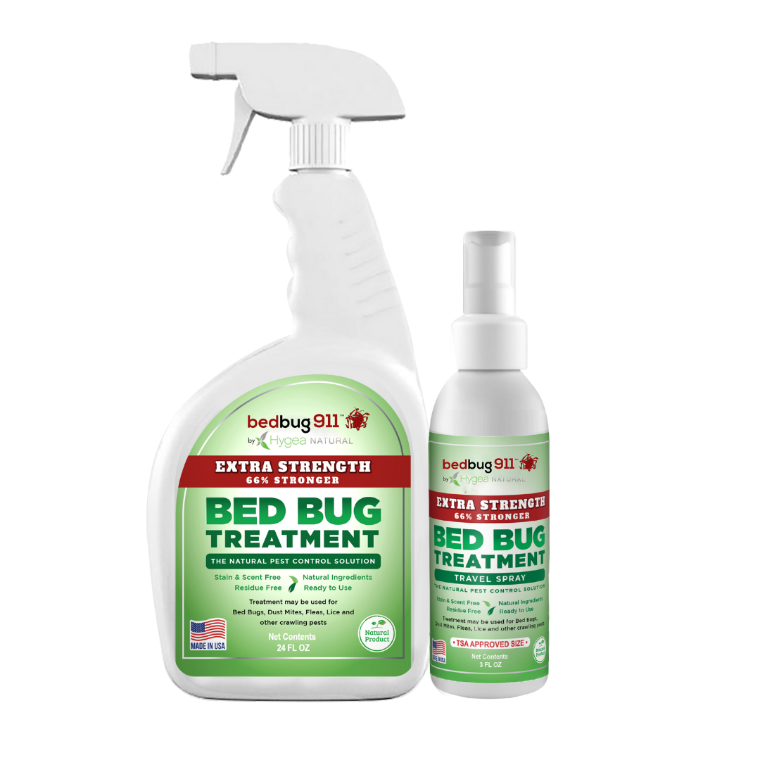 Extra Strength Bed Bug Spray & Travel Spray Kit