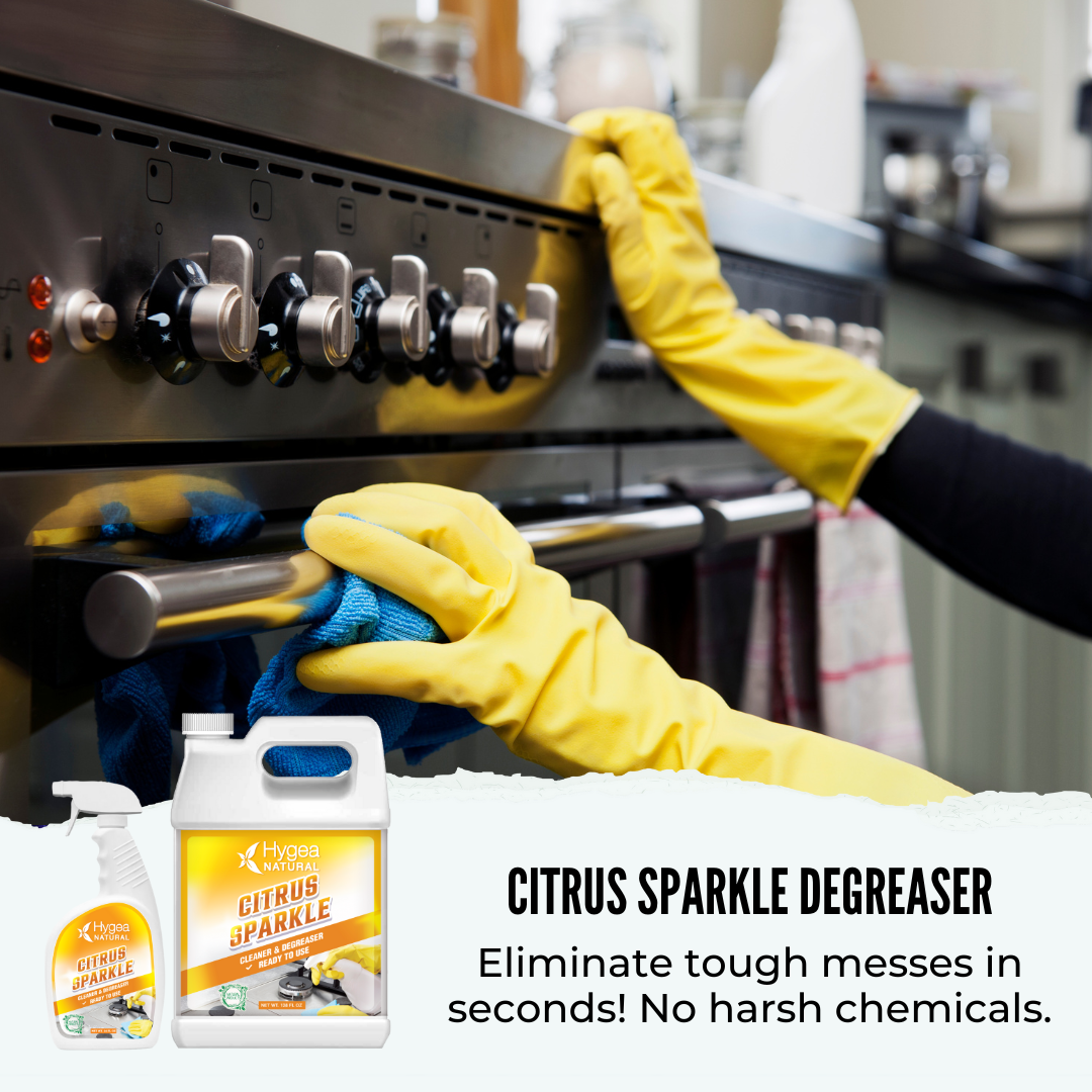 Buy Ready-To-Use Citrus Sparkle Heavy Duty Degreaser Kit – Hygea Natural